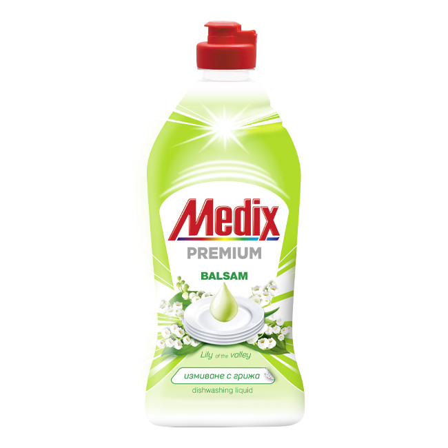 Препарат за съдове Medix Premium Balsam Lily Val | Миещи, почистващи и ...