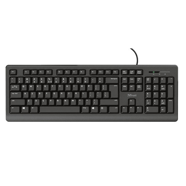 Клавиатура Trust Primo Keyboard BG layout Черна | Клавиатури, мишки и ...